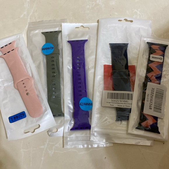 Accessories | 5 Apple Watch Bands 1 | Poshmark